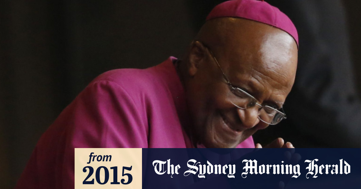 Nobel Laureate Desmond Tutu In Cape Town Hospital With Persistent